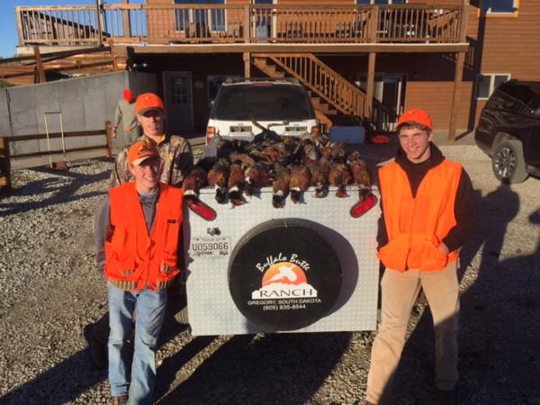 Page 2/4 - Pheasant Hunting Group Photos - Buffalo Butte Ranch
